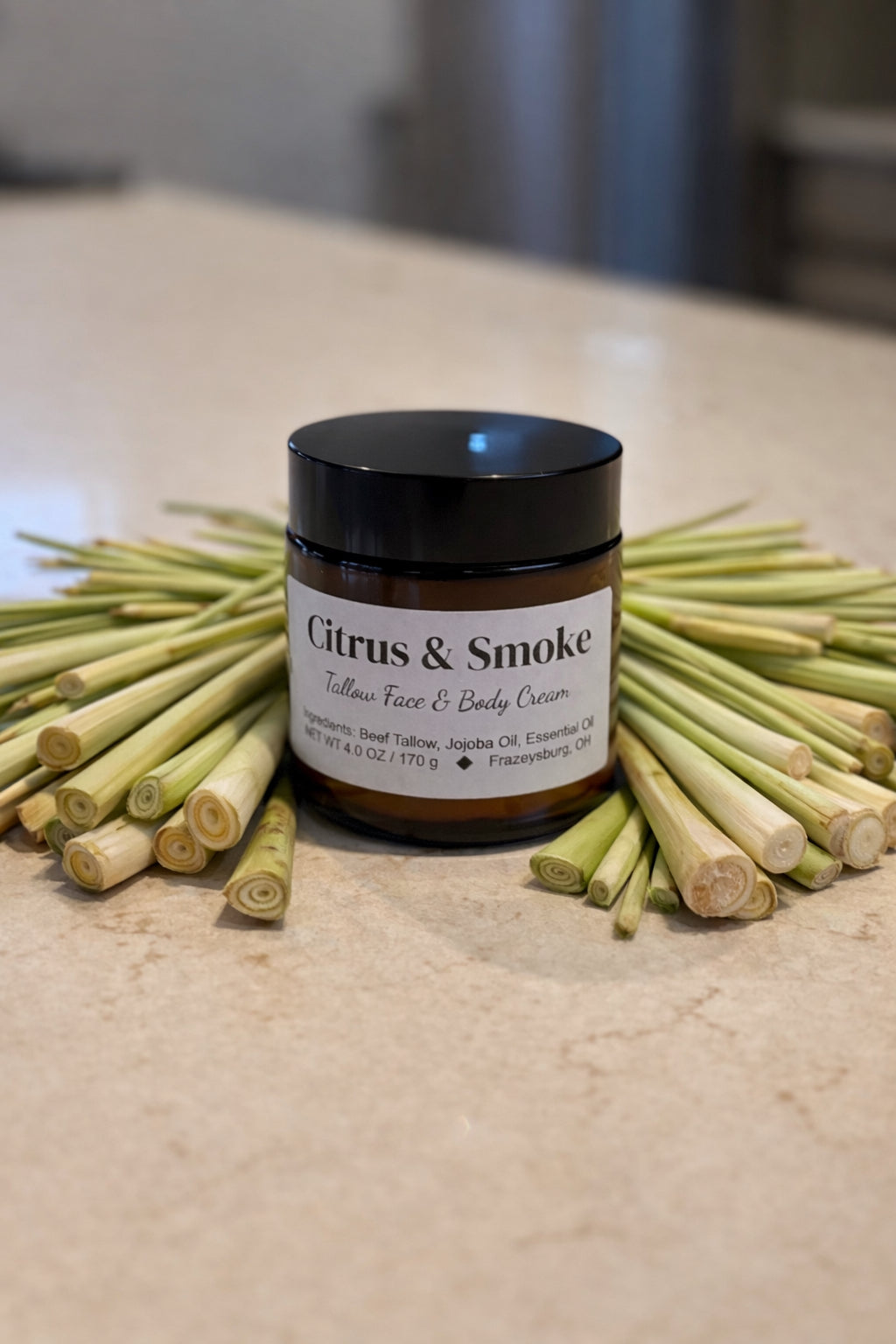 Citrus & Smoke - Lemongrass – Sweetgrass Farm & Garden
